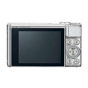 Canon Cameras US 1792C001Canon PowerShot SX730 Digital Camera w/40x Optical Zoom & 3 Inch Tilt LCD - Wi-Fi, NFC, & Bluetooth Enabled (Silver), 6.30 Inch x 5.80 Inch x 2.70 Inch