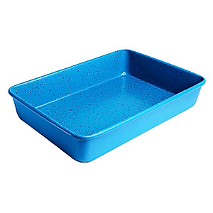 casaWare 13 x 9 x 2-inch Ultimate Series Commercial Weight Ceramic Non-Stick Coating Rectangular Cake Pan (Blue Granite)