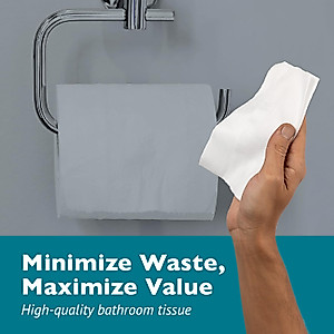 Morcon M1000 Compact Small Core Coreless Alternative, Premium Bath Tissue Roll, High Capacity Commercial Toilet Paper 2 Ply, Soft & Absorbent Tissue, 1000 Sheet Toilet Paper Per Roll, 36 Rolls