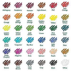 Crayola Colored Pencils (36ct), Kids Pencil Set, Back to School Supplies, Assorted Colors, Great for Classrooms, Nontoxic, Ages 3+