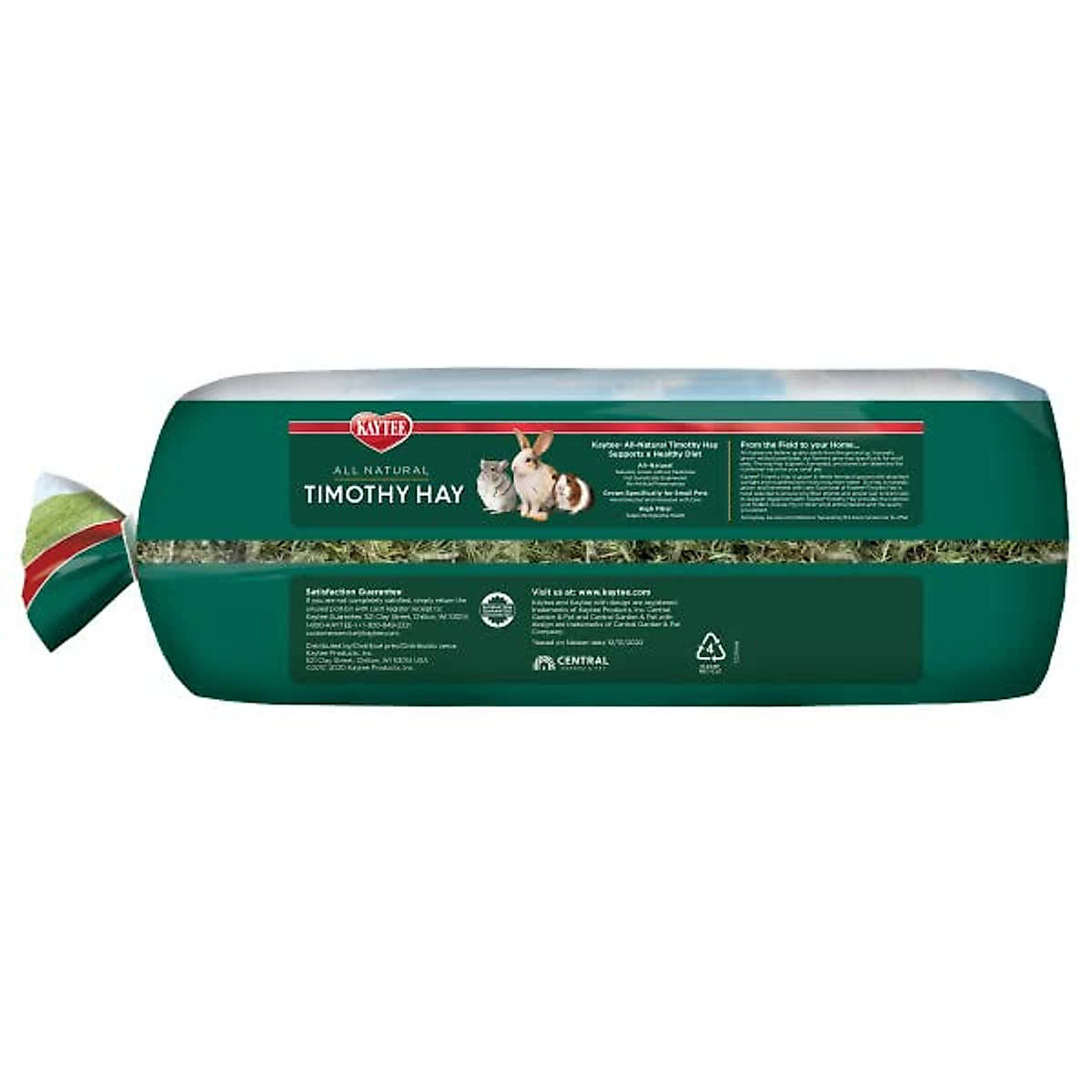 Kaytee Timothy Mini Bale For Pets, 24-Ounce, 6-Case