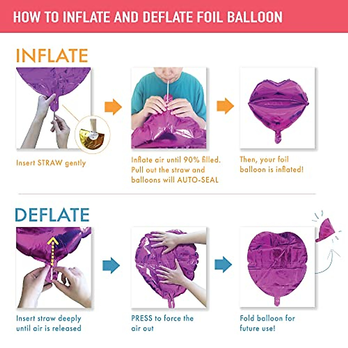 Letter Balloons,16"Inch Mylar Custom Phrase Name Balloon Banner ,Foil Alphabet Number Balloons for Birthday|Party|Baby Shower(Rose Gold&Gold&Silver&BLACK&Blue&Pink&Red),black letter balloons