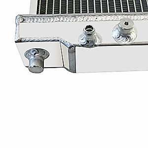 OzCoolingParts 4 Row Core All Aluminum Radiator for 1999-2005 Ford F-250 F-350 F-450 Super Duty Excursion 6.8L 7.3L Powerstroke