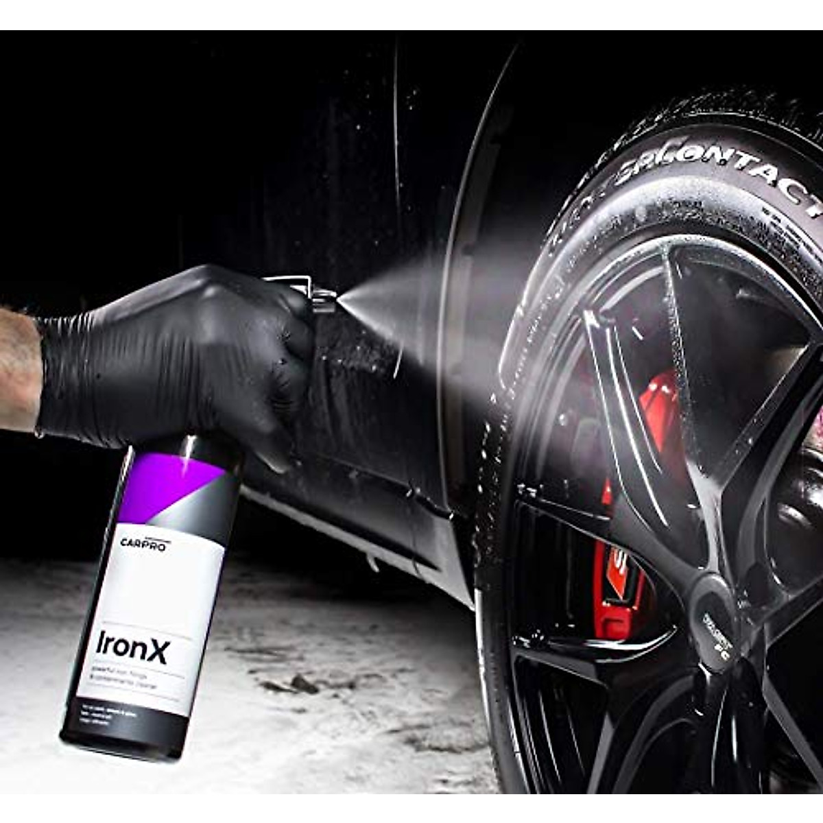 CARPRO IronX Iron Remover: Stops Rust Spots and Pre-Mature Failure of The Clear Coat, Iron Contaminant Removal - 500mL with Sprayer (17oz)