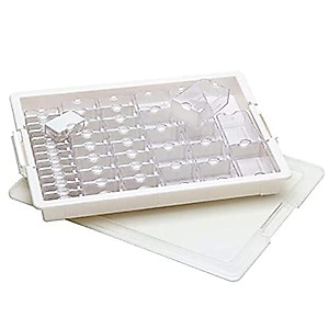 Diamond Painting Storage Container with 42/50/78 Slots Grids, Embroidery Accessories Beads Sewing Supplies Organizer