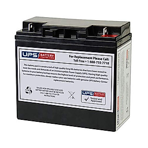 UPSBatteryCenter® 12 Volt 18Ah Replacement Battery for Champion 100155 7200/9000-Watt Portable Generator