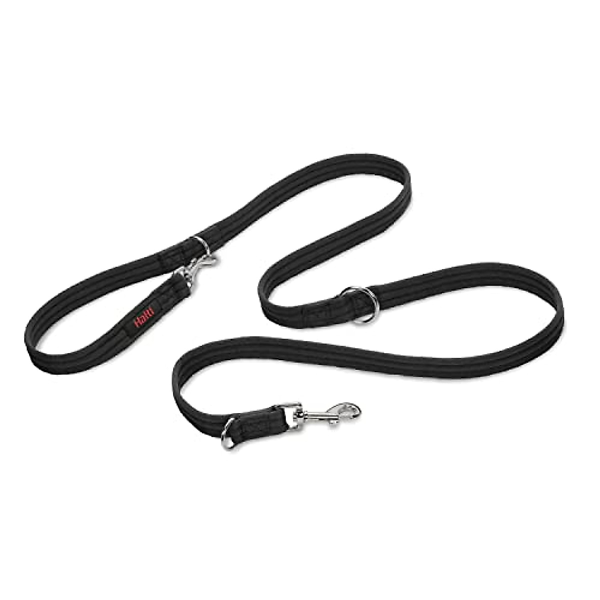 Halti Training Lead For Dogs, Double Ended Dog Training Leash for Halti Head Collar and No Pull Harness, Black Training Leash for Medium Dogs and Large Dogs
