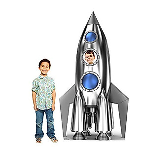 Cardboard People Rocket Stand-in Life Size Cardboard Cutout Standup