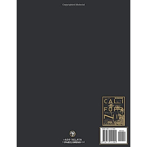 Weekly & Monthly Planner One Year Undated: California Surfing Paradise Summer Lover 8.5x11 Large Organizer | Calendar Schedule & Agenda with Inspirational Quotes