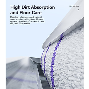 NARWAL Wet and Dry Vacuum High-Efficiency Microfiber Brush Roller (Model: S10 Pro)-Enhanced Dirt and Debris Pickup, Easy Maintenance