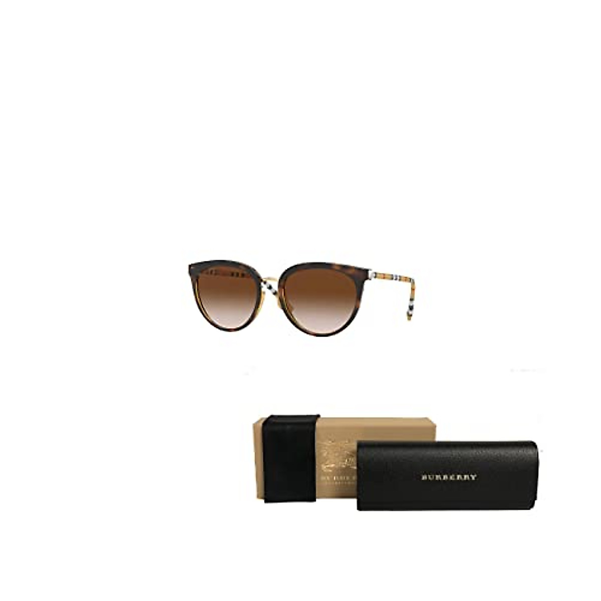 Willow BE4316 389013 54MM Dark Havana/Brown Gradient Phatnos Sunglasses for Women + BUNDLE With Designer iWear Complimentary Eyewear Kit