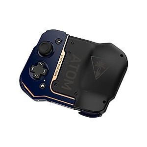 Turtle Beach Atom Mobile Game Controller with Bluetooth for Cloud Gaming on iPhone with Compact Shape, Console Style Controls & Low Latency Bluetooth – Cobalt Blue