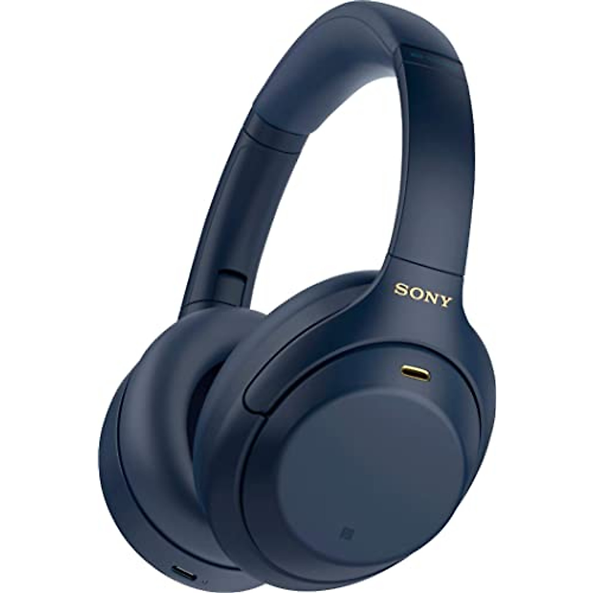 Sony WH-1000XM4 Wireless Noise-Cancelling Over-The-Ear Headphones Midnight Blue (Renewed)