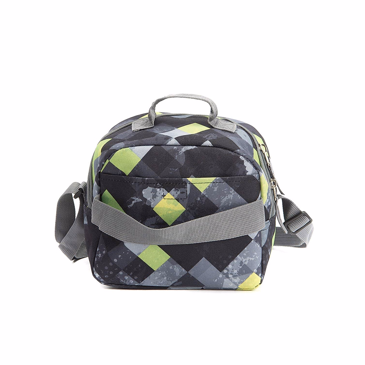 Tilami Rolling Backpack Laptop 18 inch with Lunch Bag, Grids