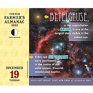 The 2023 Old Farmer’s Almanac Everyday Calendar