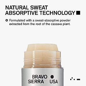 Aluminum-Free Natural Deodorant for Men by Bravo Sierra, 2-Pack - Long Lasting All-Day Odor and Sweat Protection - Tonka Bean & Lemon, 3.2 oz - Paraben-Free, Baking Soda Free, Vegan & Cruelty-Free