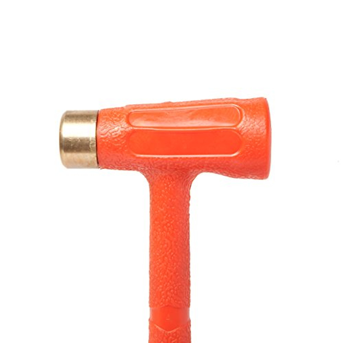 Dead Blow Hammer - 1.5lb Dual Head Brass Tip, TuffMan Tools