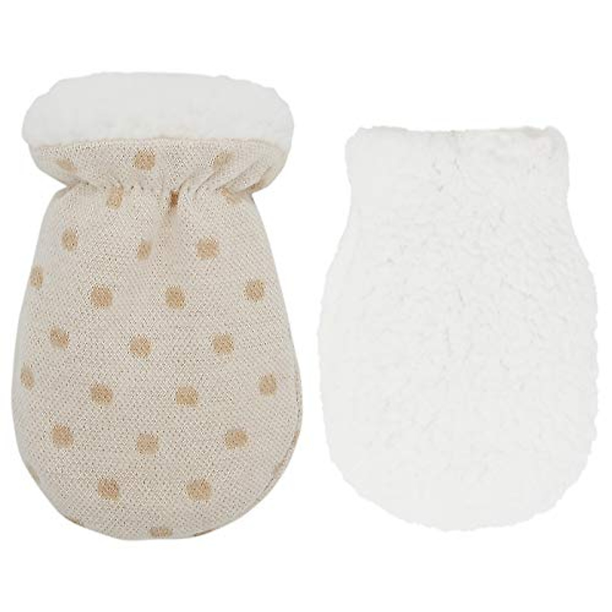 Newborn Mitten Gloves No Scratch Mittens Winter Warm Cotton Glove for Baby Boys Girls 0-12 Months Color Set 6