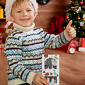 Lehoo Castle Kids Silverware Stainless Steel 6 Piece - Toddler Spoons and Forks Knife Set, Metal Kids Cutlery Set, Toddler Utensils Self Feeding (Dinosaur World)