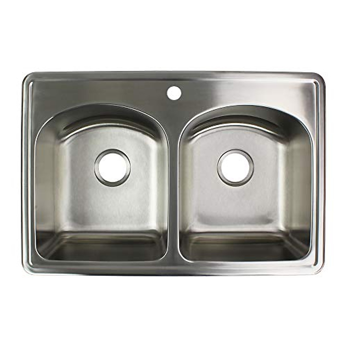 Transolid MTDD33229-1 Stainless Steel Kitchen Sink, 33-in x 22-in x 9