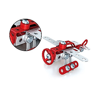 Car Building Kit - Educational Learning STEM Building Blocks Toys Gifts for Kids, Engineering Construction Set for Boys & Girls Age 8 - 13 Years Up - 6 & 7 Can Do with Parents Help (Fire Series)