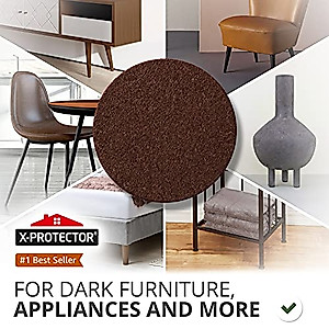Felt Furniture Pads X-PROTECTOR 181 PCS Premium Furniture Pads - Felt Pads Furniture Feet Best Wood Floor Protectors - Protect Your Hardwood & Laminate Flooring!