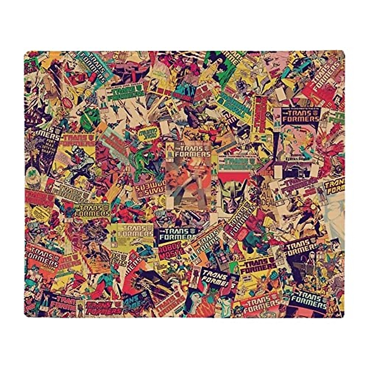 CafePress Transformers Comic Pattern Throw Blanket Super Soft Fleece Plush Throw Blanket, 60"x50"