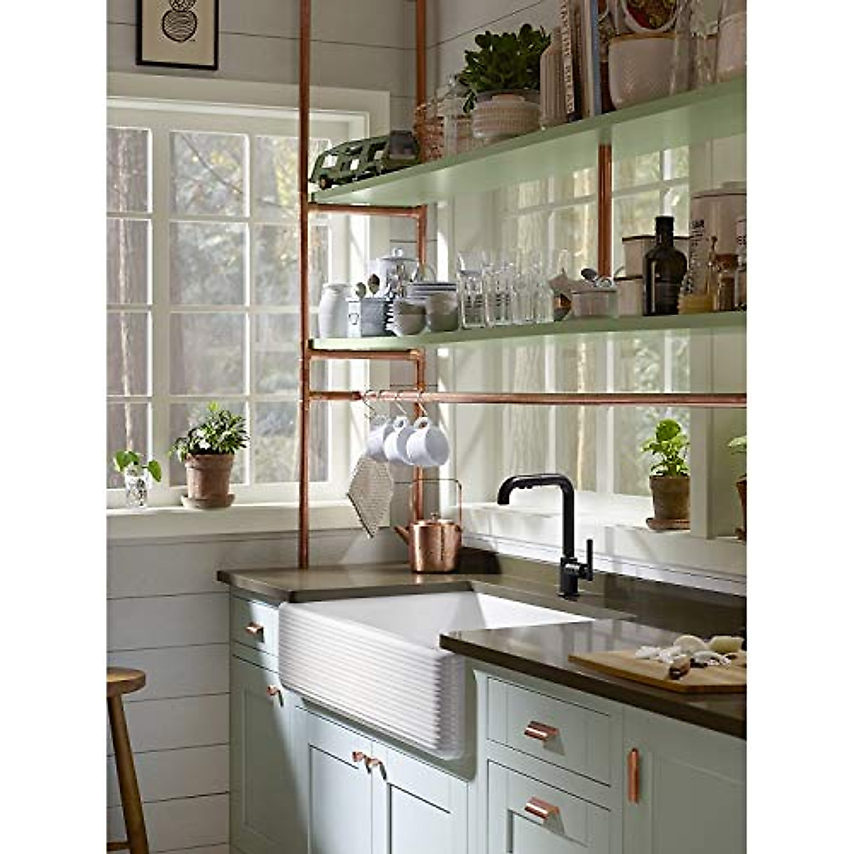 KOHLER K-7505-BL Faucet, Matte Black