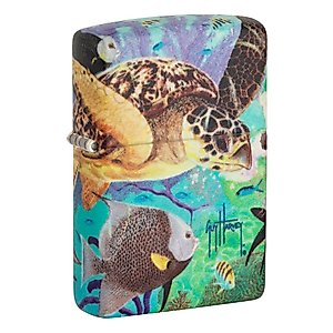 Zippo Guy Harvey 540 Design Glow in The Dark Pocket Lighter