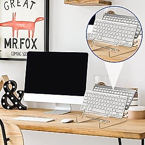 Acrylic Keyboard Display Stand Holder Mechanical Computer Keyboard Stand Shelf for Desk Transparent Acrylic Stand 3 Tier Keyboards Storage Holder Tray for Computer Tablet Picture Frame