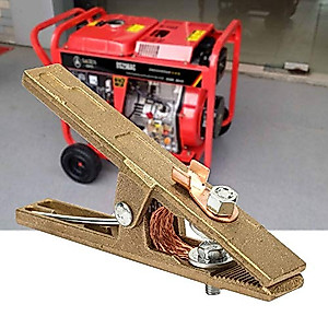 300A Brass A-shape Ground Welding Earth Clamp Welder Earth Ground Cable Copper Grip Clip Clamp for Welding Machine