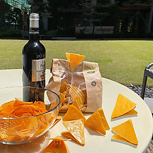 Cute and Funny Chip Clips Kitchen Food Storage Potato Chip Bag Closure Clips, Snacks Bag Sealer Sealing, Gift Set of 10, for Home Party Travel Housewarming Festival (Tortilla)