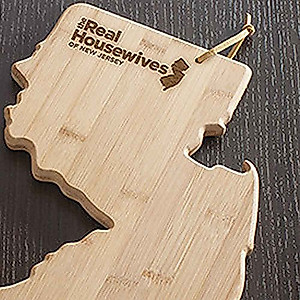 The Real Housewives of New Jersey - New Jersey Shaped Cutting Board