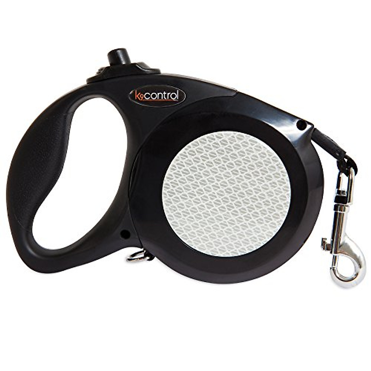 Petmate K9 Control Retractable Dog Walking Leash, Large, Up to 120lbs, 20’ tape, includes zeroslack technology allowing leash to retract while in locked position