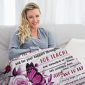 udten Gift for Mom, Mom Blanket for Great Mother Gifts Birthday Gifts for Mom from Daughter Son, The Best Mom Ever Gifts for Birthday Mother's Day Thanksgiving Day Gifts, 60"x50"