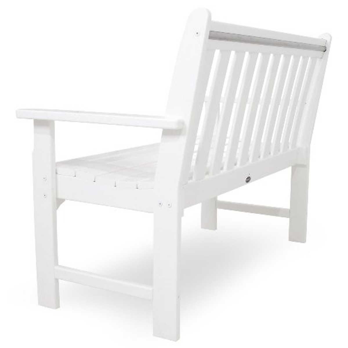 POLYWOOD Vineyard 48" Bench (White)