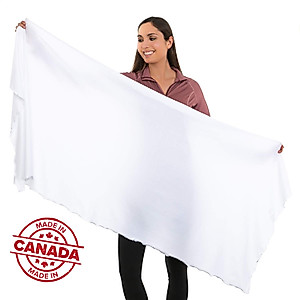 Nozone Anza Sun Shawl for Women - UPF 50+, White