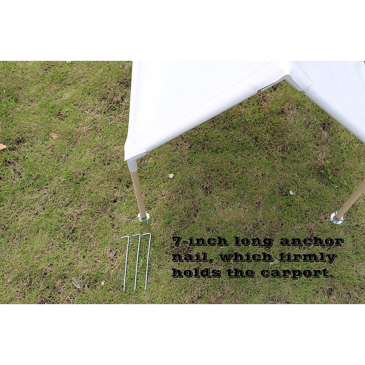 CNAINFC Robot Lawn Mower Garage, Outdoor Protective shed of Robot Lawn Mower and Charging Station, Durable rain-Proof and Ultraviolet-Proof Cover, 30 "x25 x24 White, Suitable for Outdoor Lawn.