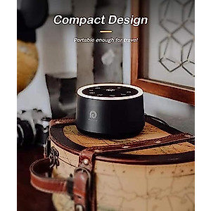 White Noise Machine - Dreamegg Sound Machine for Baby Kid Adult, Noise Machine for Sleeping with 24 Calming Sound, Ambient Nightlight, Continuous or Timer, Loud Sleep Machine for Home Nursery Office