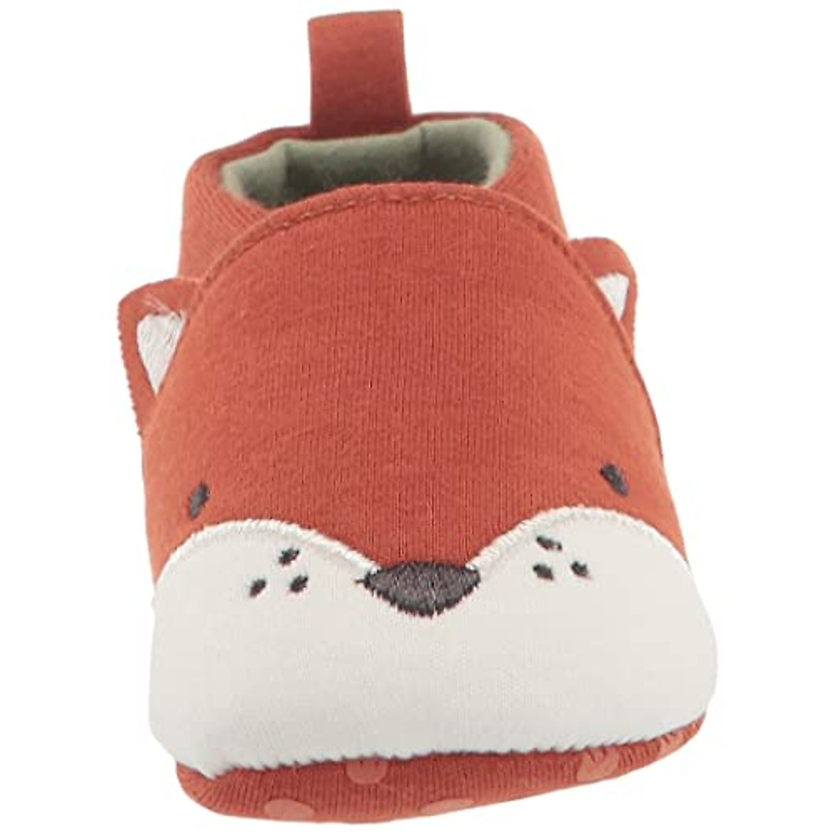 Gerber Baby Moccasins Crib Shoes Newborn Infant Neutral Boys Girls, Fox Orange, 0 3 Months Unisex