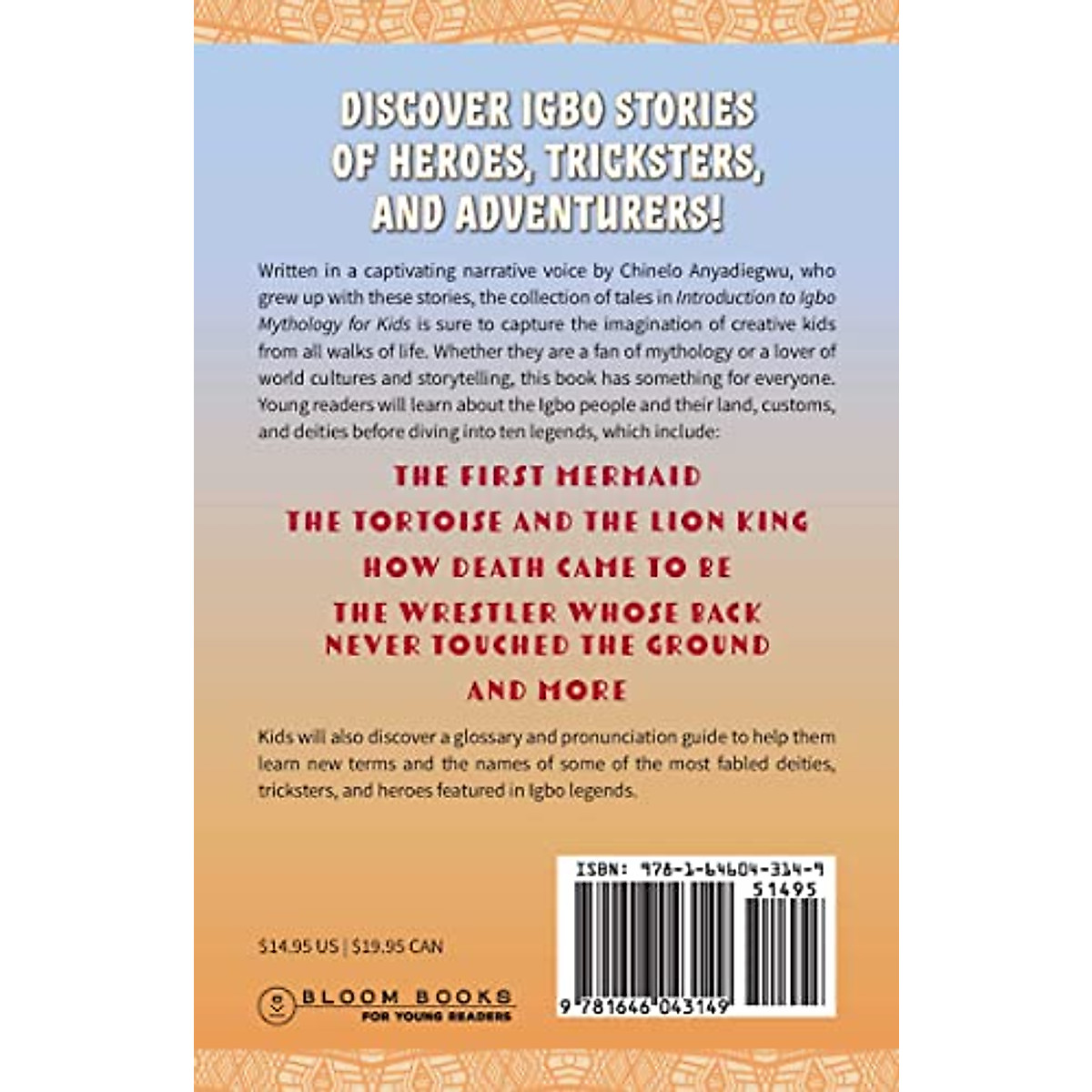 Introduction to Igbo Mythology for Kids: A Fun Collection of Heroes, Creatures, Gods, and Goddesses in West African Tradition (Igbo Myths)
