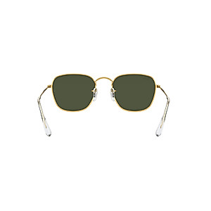 Ray-Ban RB3857 Frank Square Sunglasses, Legend Gold/G-15 Green, 51 mm
