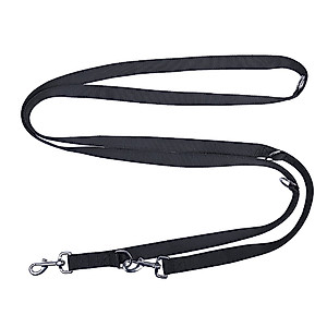 Rinsduall Dog Leash Multi-Function Leash Hands Free Dog Leash Nylon Dog Training Leash Solid and Adjustable Length 10 ft Width 1 inch