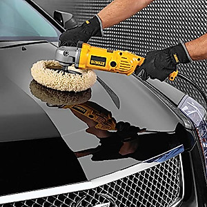 DEWALT Variable Speed Polisher, 7-Inch to 9-Inch (DWP849), Medium, Multi