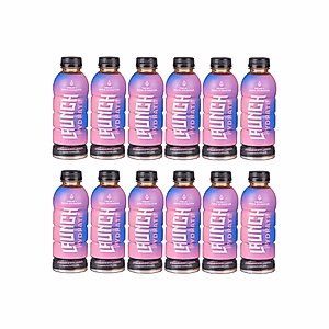Launch Hydrate Sports Drink, Strawberry Lemon, 16 Fl Oz, Electrolytes, Vitamins and Minerals Packed, Perfect for Athletes, (Pack of 12)
