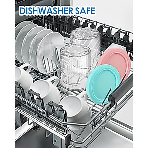 EIIORPO for Ninja Creami Deluxe Pints and Lids - 4 Pack 24oz NC501 NC500 Series Creami Deluxe Pint Containers Replacement Compatible with 11-in-1 Ninja Ice Cream Maker