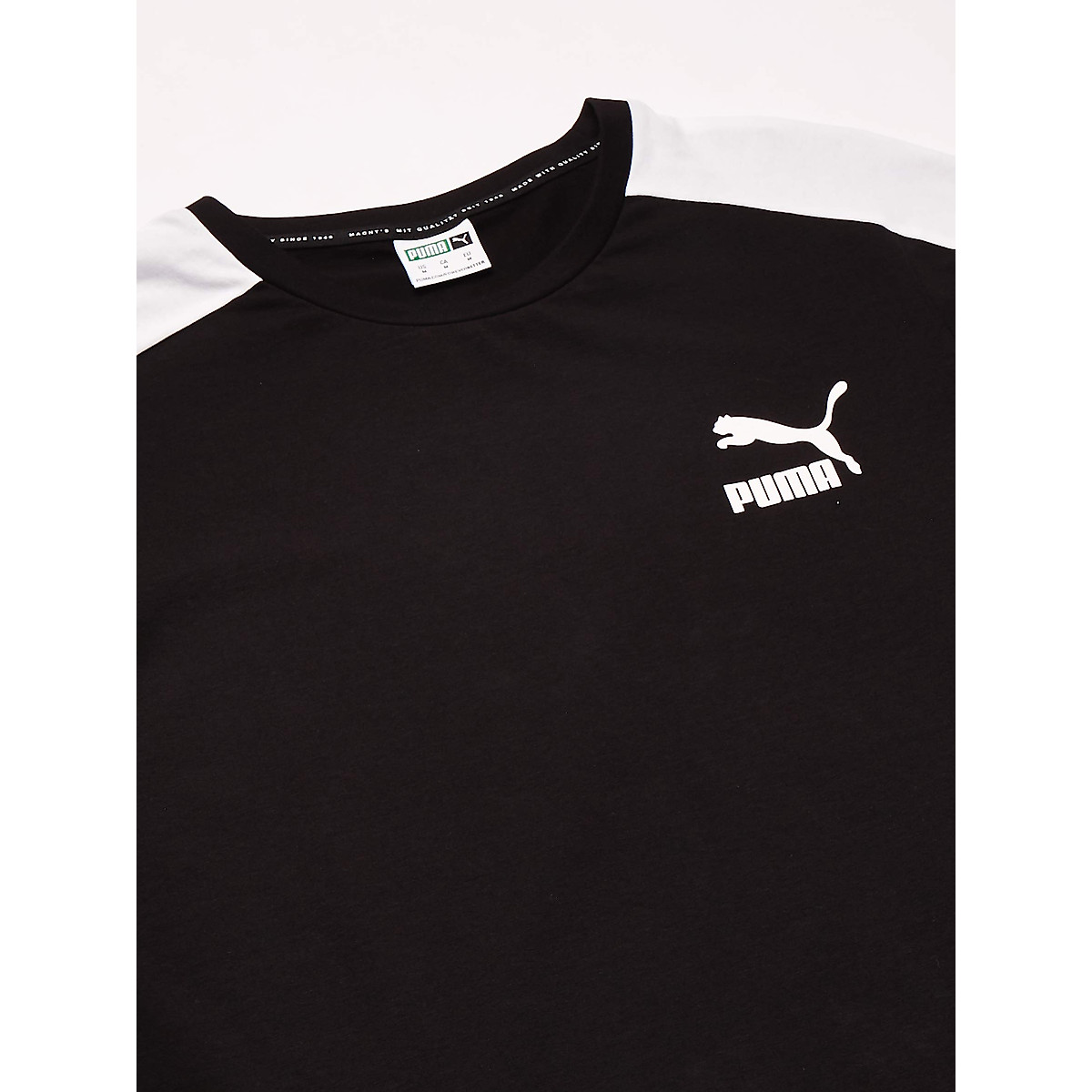 PUMA mens Iconic T7 Tee T Shirt, Black, X-Large US