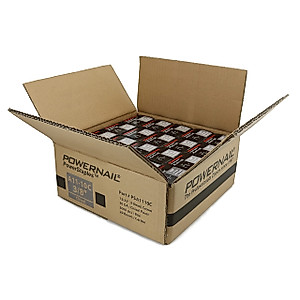 Powernail PSA1110C 20 Gauge 13/32 Inch Crown 3/8 Inch Length Chisel Point Collated Galvanized Staples, A11 / T50 Series (Box of 100,000)