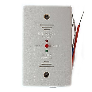 LVS Controls EPC-1-D-120V/277V Emergency Lighting Power Control Switch, 120-277V