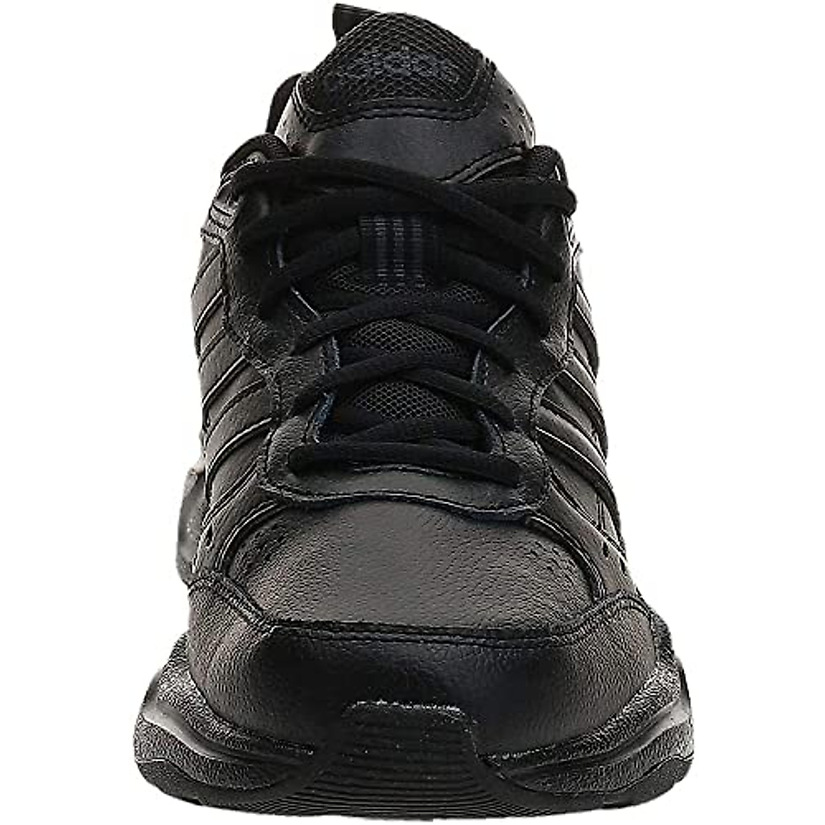 adidas Men's Strutter Fitness and Exercise Sneakers Man, Noir Noir Gris Foncã, 9.5
